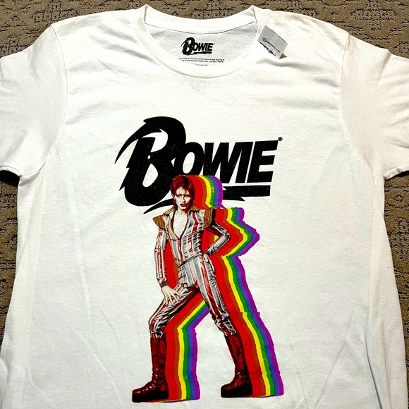 Bravado | Shirts | 23 David Bowie Artist Ziggy Starman Rainbow High ...